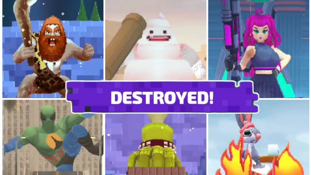 Monster Demolition gameplay levels 313-318 / I Couldn't Have Asked For ...