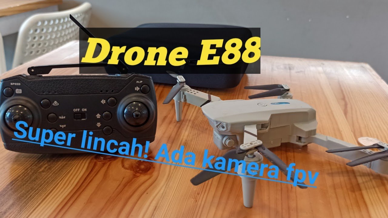 Drone unik, ajaib! ( Drone E88 ).. Fiturnya keren! - YouTube