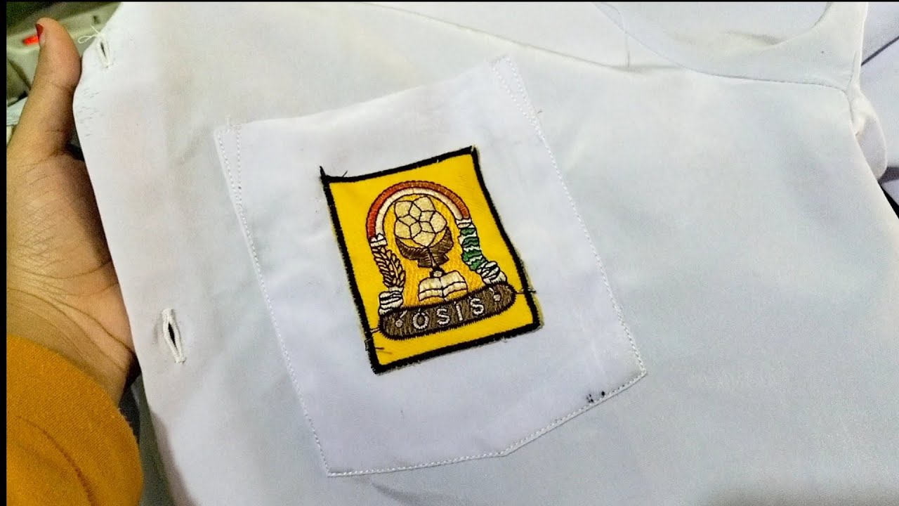 Pasang Lambang Osis di baju jadi.. - YouTube