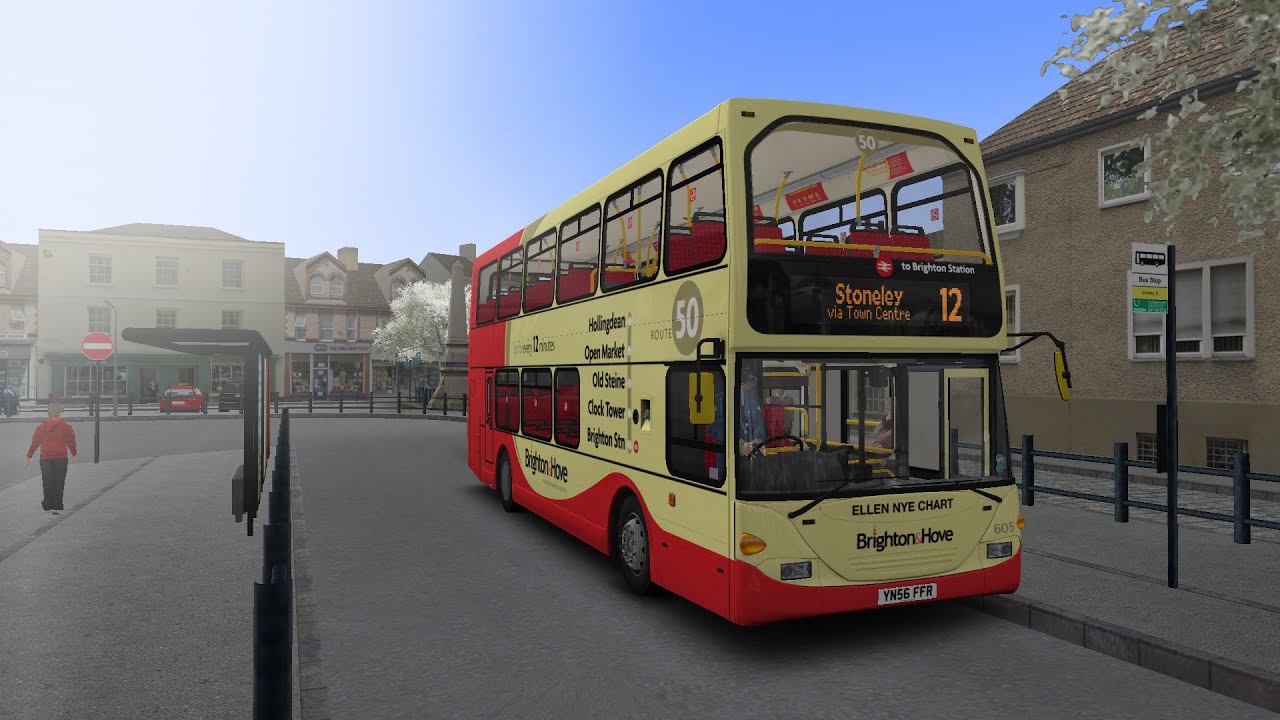 OMSI 2 route 12 Paignton to Stoneley in B&H livery Ellen Nye Chart ...