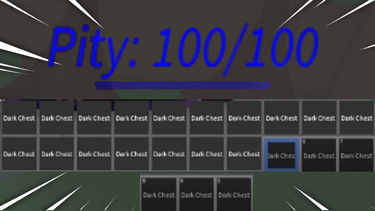 Opening 23 Dark Chests with 100 Pity (TUI) - YouTube