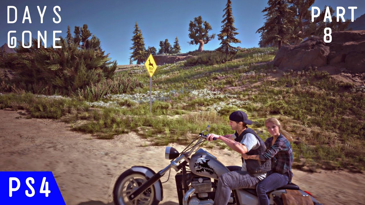 Days gone walkthought part-8 bike ride deacon with Sarah's,// Deacon ...
