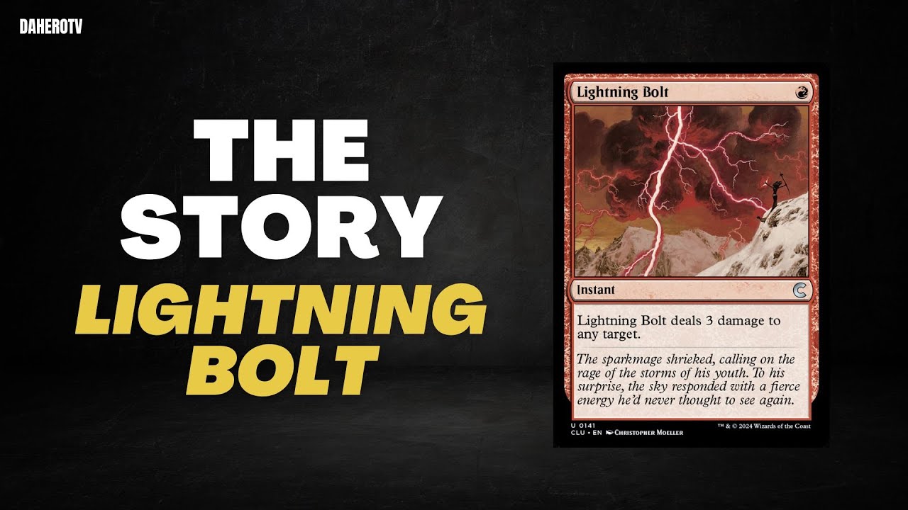 Lightning Bolt Is The Ultimate Burn Spell | Quick History & Power of an ...