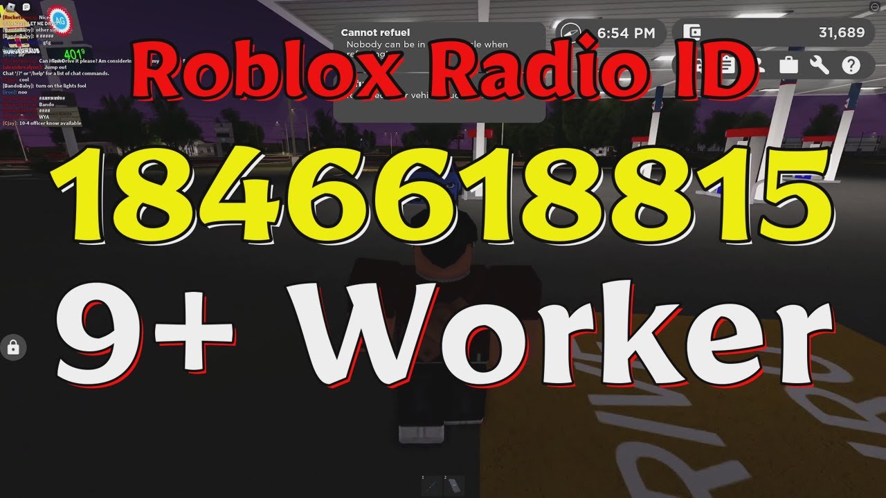 Worker Roblox Radio Codes/IDs - YouTube