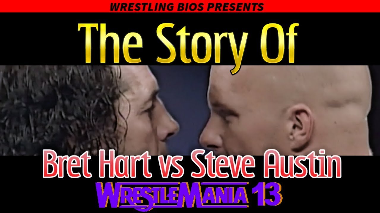 The Story of Bret Hart vs Steve Austin - WrestleMania 13 - YouTube