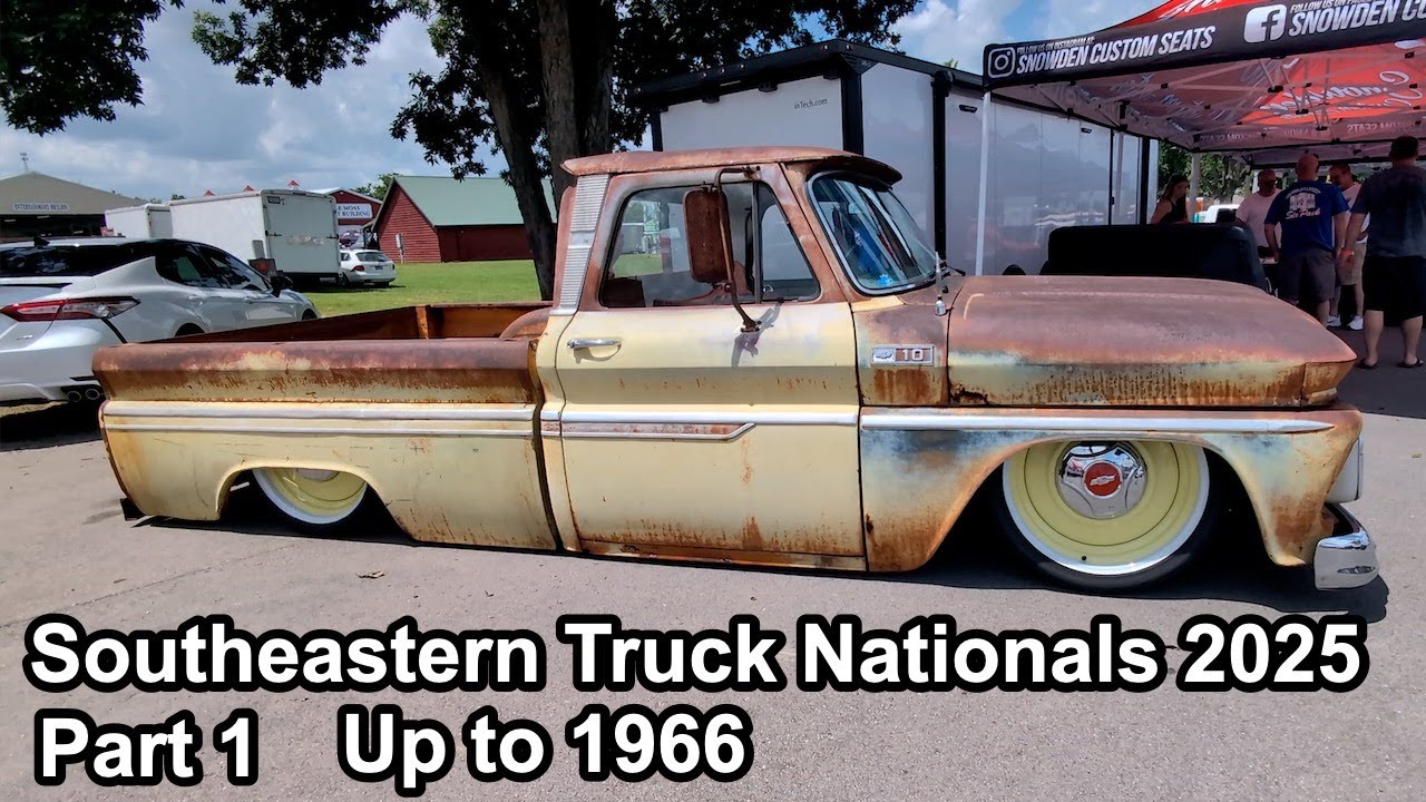 Southeastern Truck Nationals 2025 Part 1 - Up to 1966 Trucks - YouTube