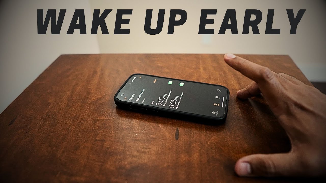 How I Wake Up Early EVERY SINGLE DAY - YouTube