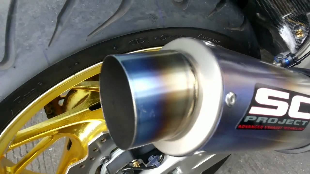 เสียงคลิปท่อ SC เสียงทุ้มแน่นมาก CB650F - YouTube