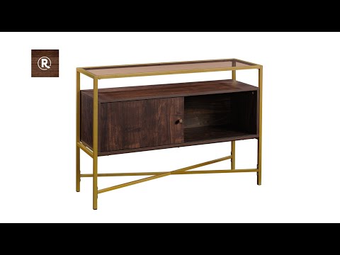 Mesa de Arrime con Estante - Sauder - Linea Harper Heights