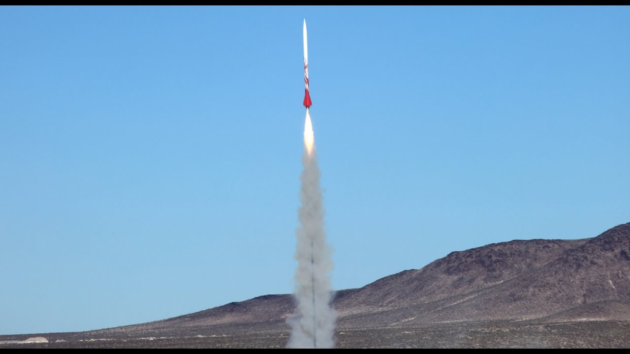 High Power Rocket Level 1 Cert - PML Quicksilver with Aerotech H135W ...