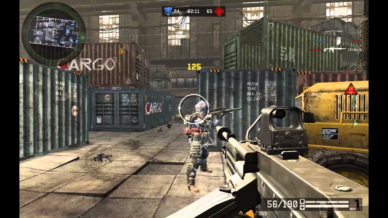 Warface NA - GU3(K-3) is great headshooter! - YouTube