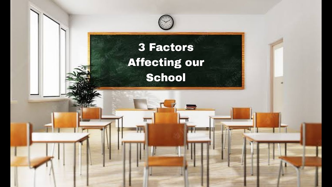 STI: Three (3) External Factors Affecting our School - YouTube