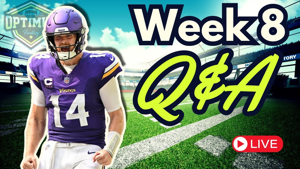 FANTASY FOOTBALL EXPERTS ANSWER Your Week 9 Questions! - YouTube