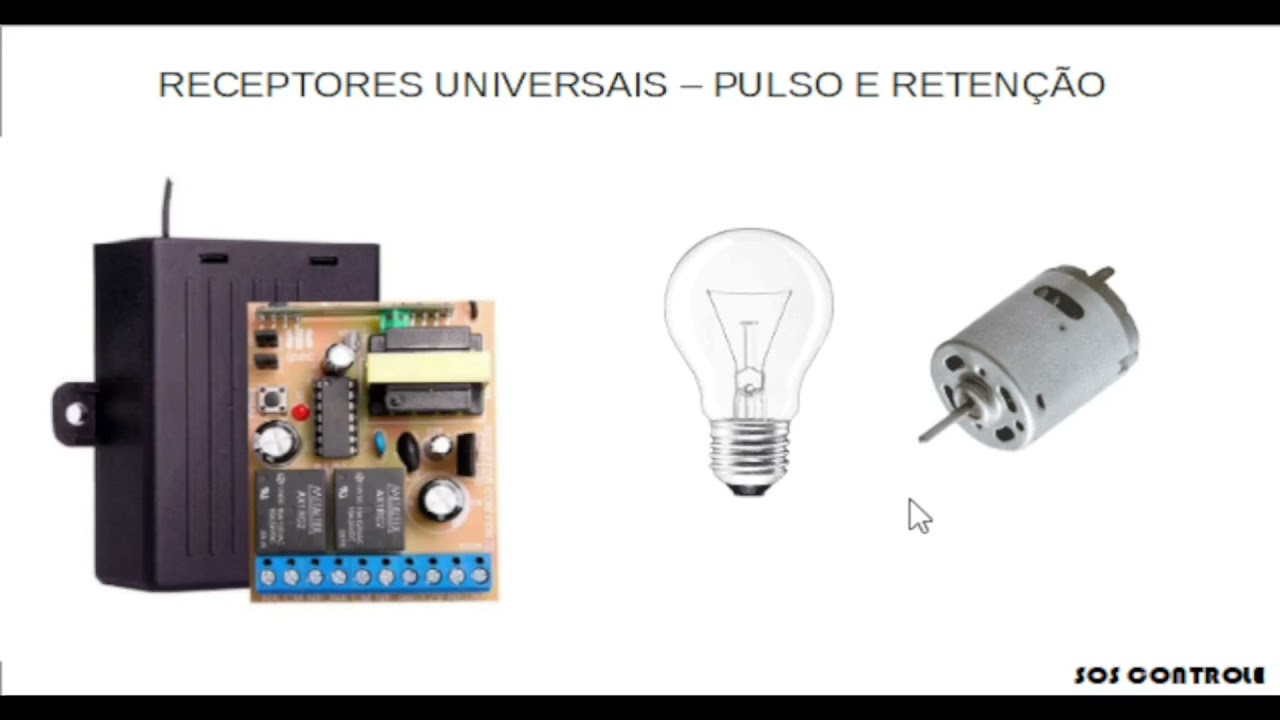 RECEPTOR UNIVERSAL - DIFERENÇA ENTRE PULSO E RETENÇÃO - YouTube