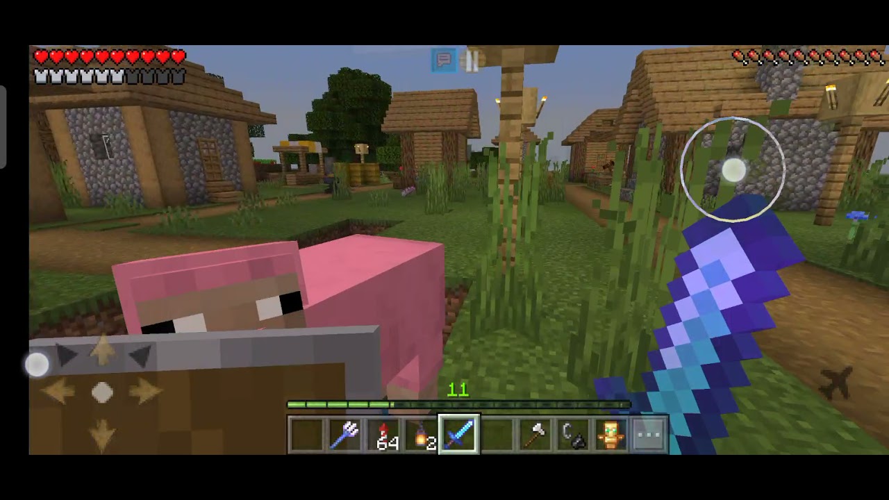 Minecraft rare pink sheep 😉😉 - YouTube