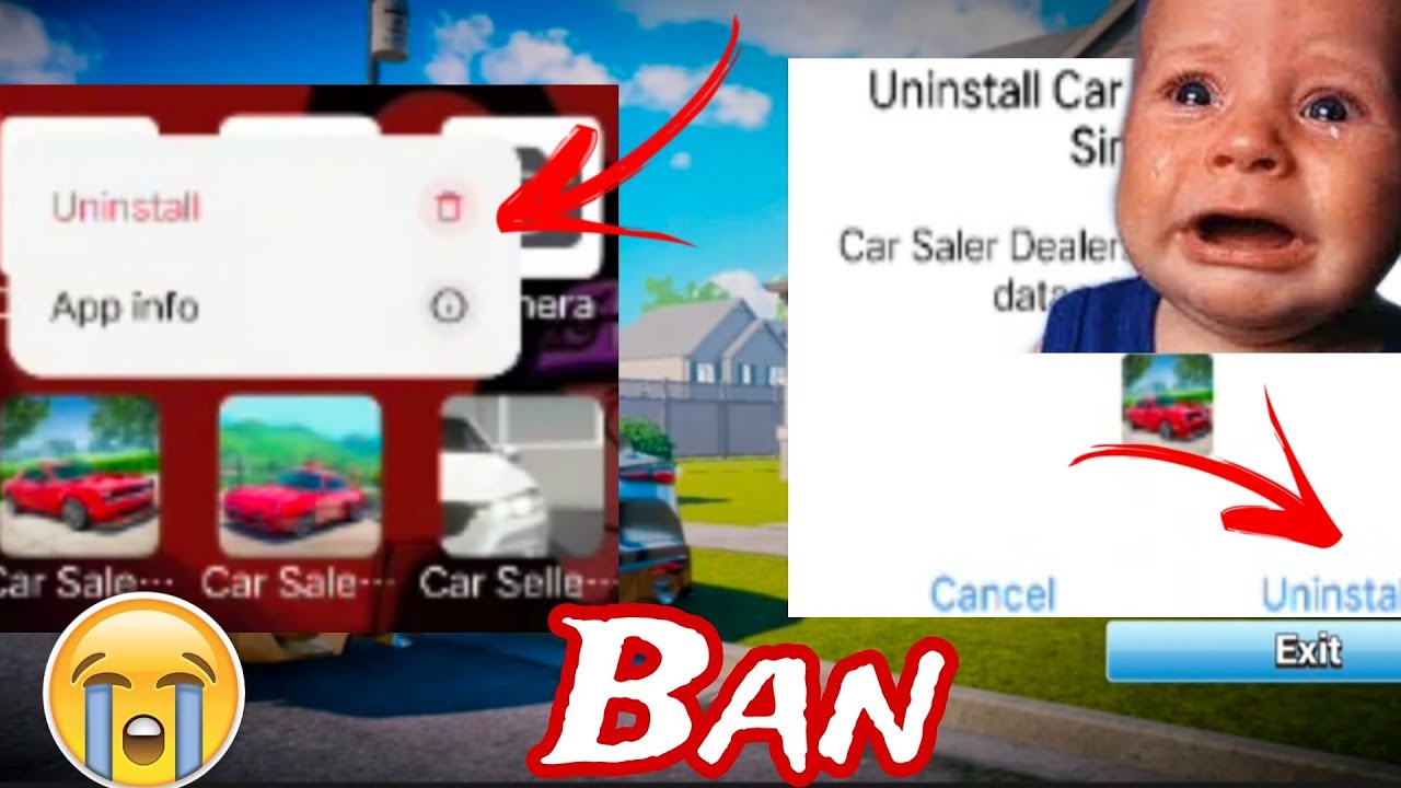I uninstalled Real Car For Sale Mobile 😢😭 - YouTube