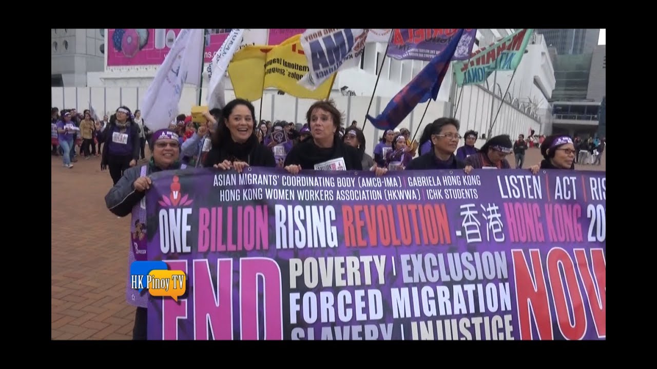 One Billion Rising Revolution 2016 Hong Kong - YouTube