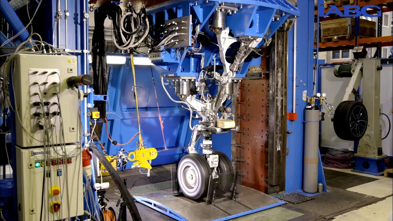 IABG | Competence in landing gear system qualification - YouTube