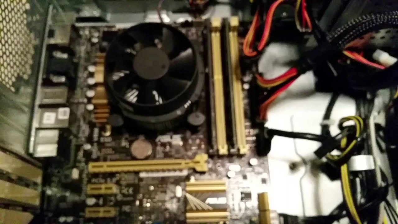 Rimontaggio Motherboard ASUS H87M-PRO ( nobels14 ) - YouTube