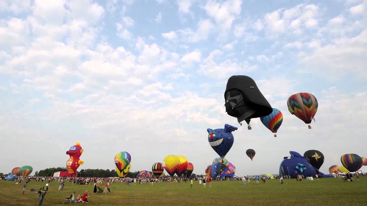 2015 Festival of Ballooning Time Lapse! - YouTube
