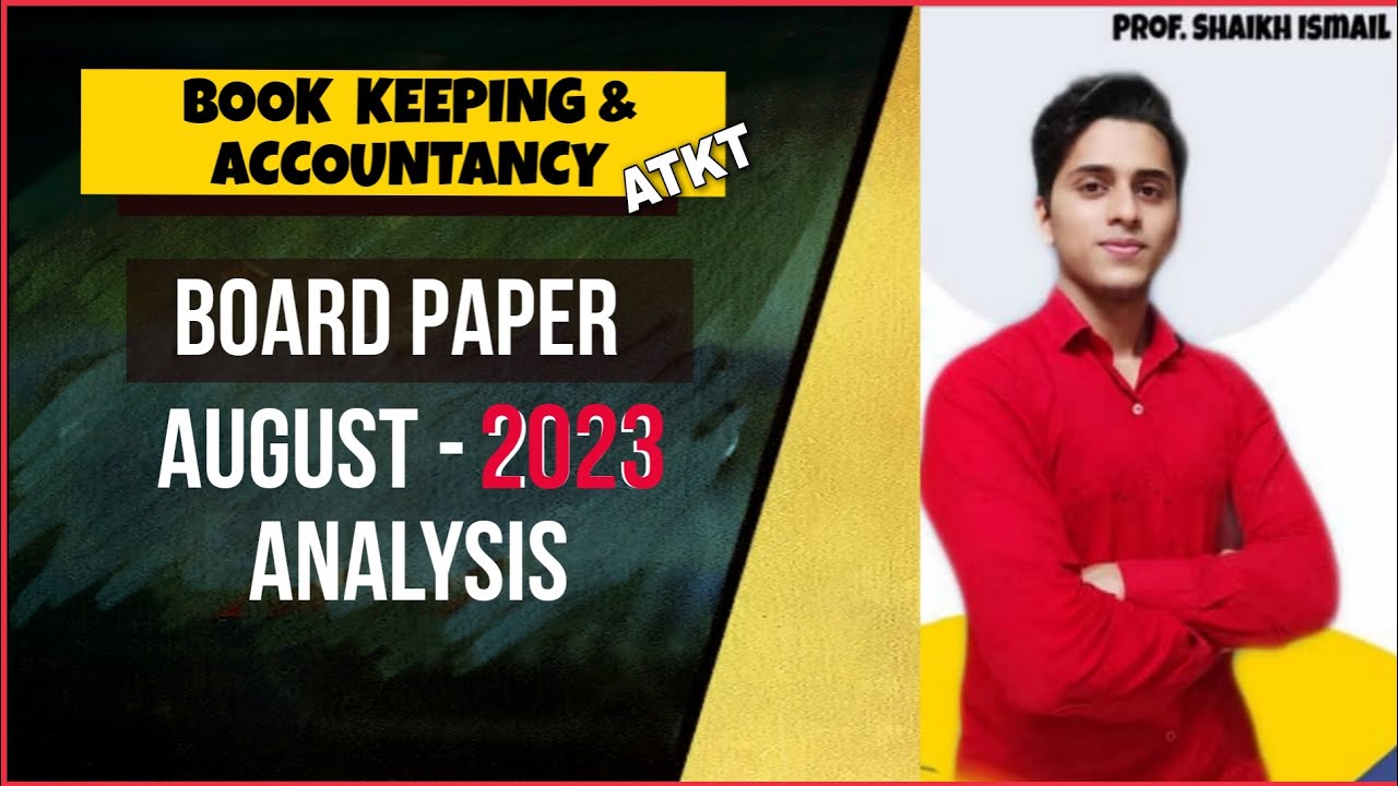 Analysis of BK Board Paper August 2023 ATKT - YouTube