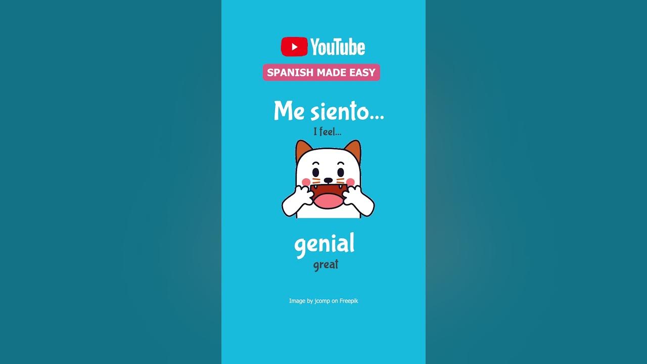 ANSWERING HOW DO YOU FEEL TODAY In SPANISH shorts spanishmadeeasy answering-how-do-you-feel-today-in-spanish-shorts-spanishmadeeasy