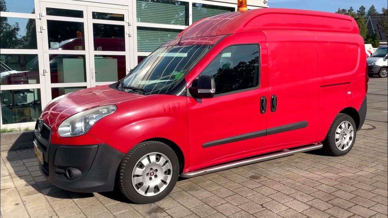 SOLD!!! Fiat Doblo XL 1.6 Multijet 77KW Maxi Lang Long Hoog 2x Schuifdeur VG-960-L - YouTube