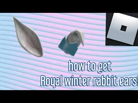 how to get Royal winter rabbit ears! roblox new promo code! - YouTube