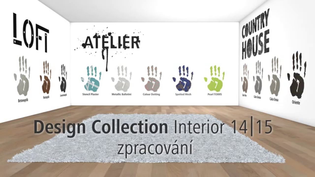 Sto Design Collection 14|15 Interior - Techniky aplikace - YouTube