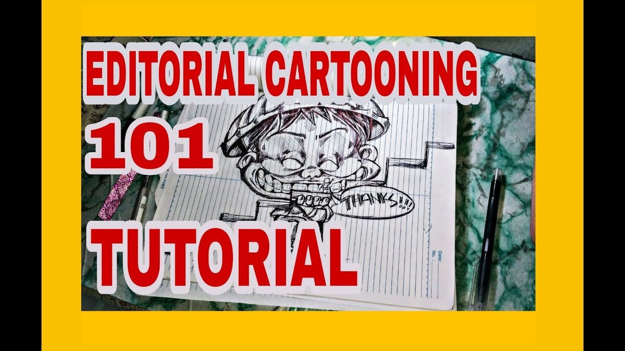 EDITORIAL CARTOONING | PHILIPPINES | ART TUTORIAL - YouTube