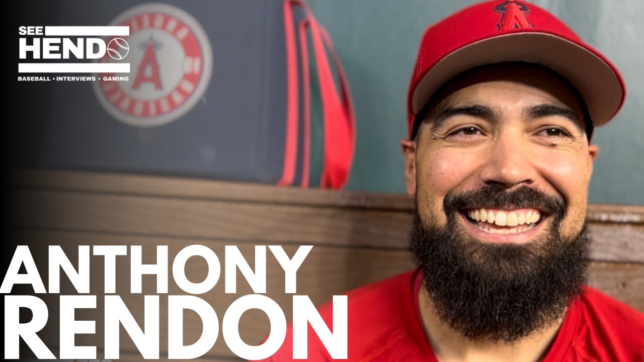 Anthony Rendon reacts to Shohei Ohtani vs Trout, talks all time third ...
