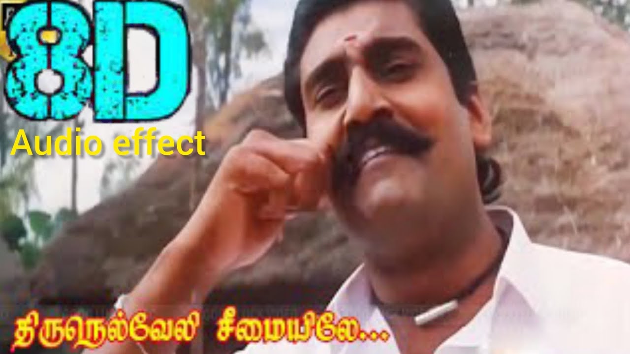 Tirunelveli seemaiyile 8D boosted audio song🎧|Sevalaperi pandi|# ...