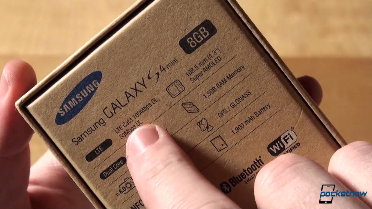 Samsung Galaxy S4 mini Unboxing | Pocketnow - YouTube