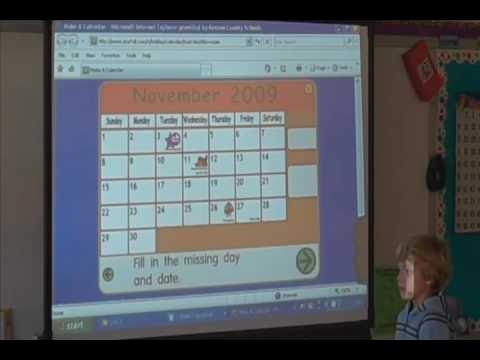 Morning Meeting using the SMART Board Part 1 - YouTube