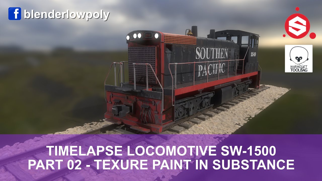 Timelapse Locomotive diesel SW-1500 - Part 2 - YouTube