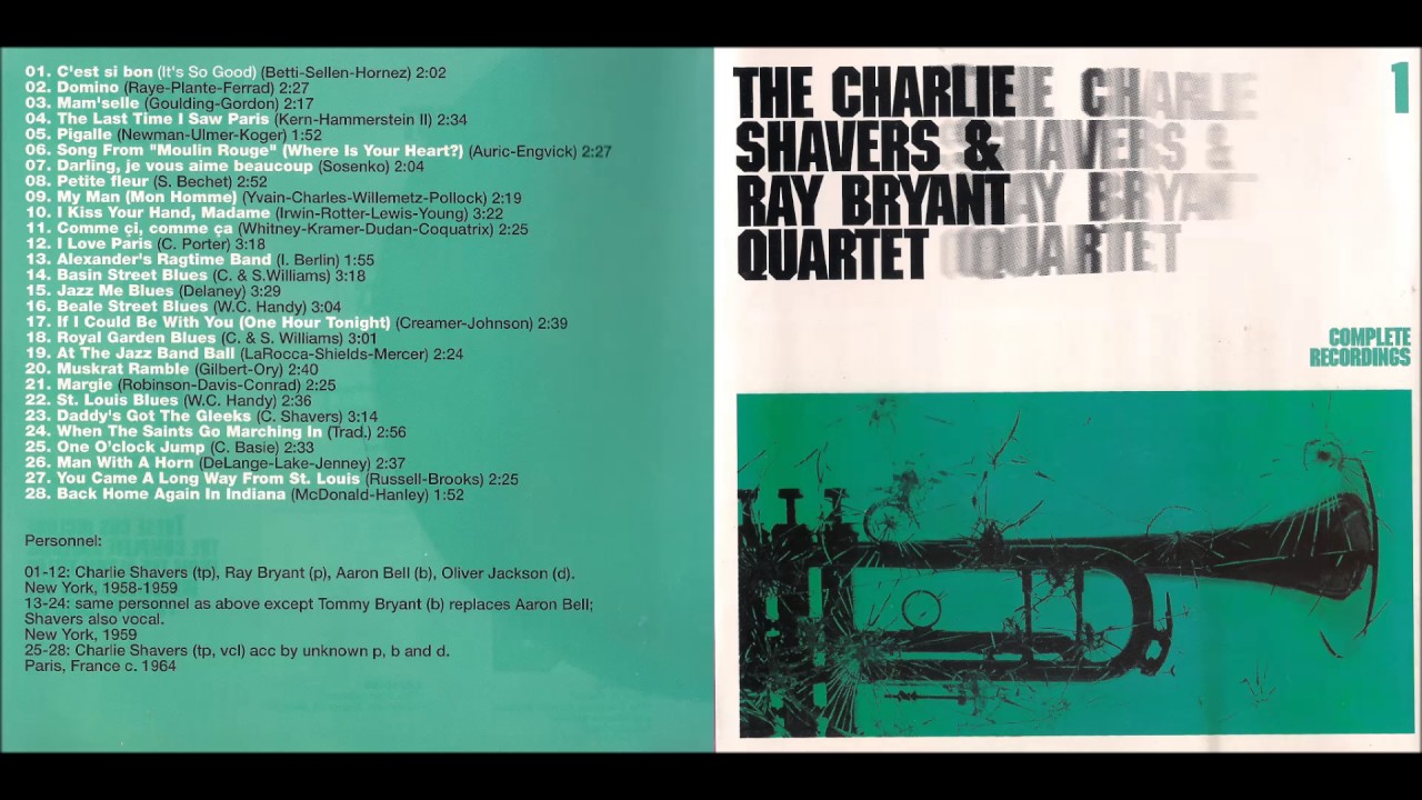 Charlie Shavers & Ray Bryant Quartet Complete Recordings Vol. 1 - YouTube