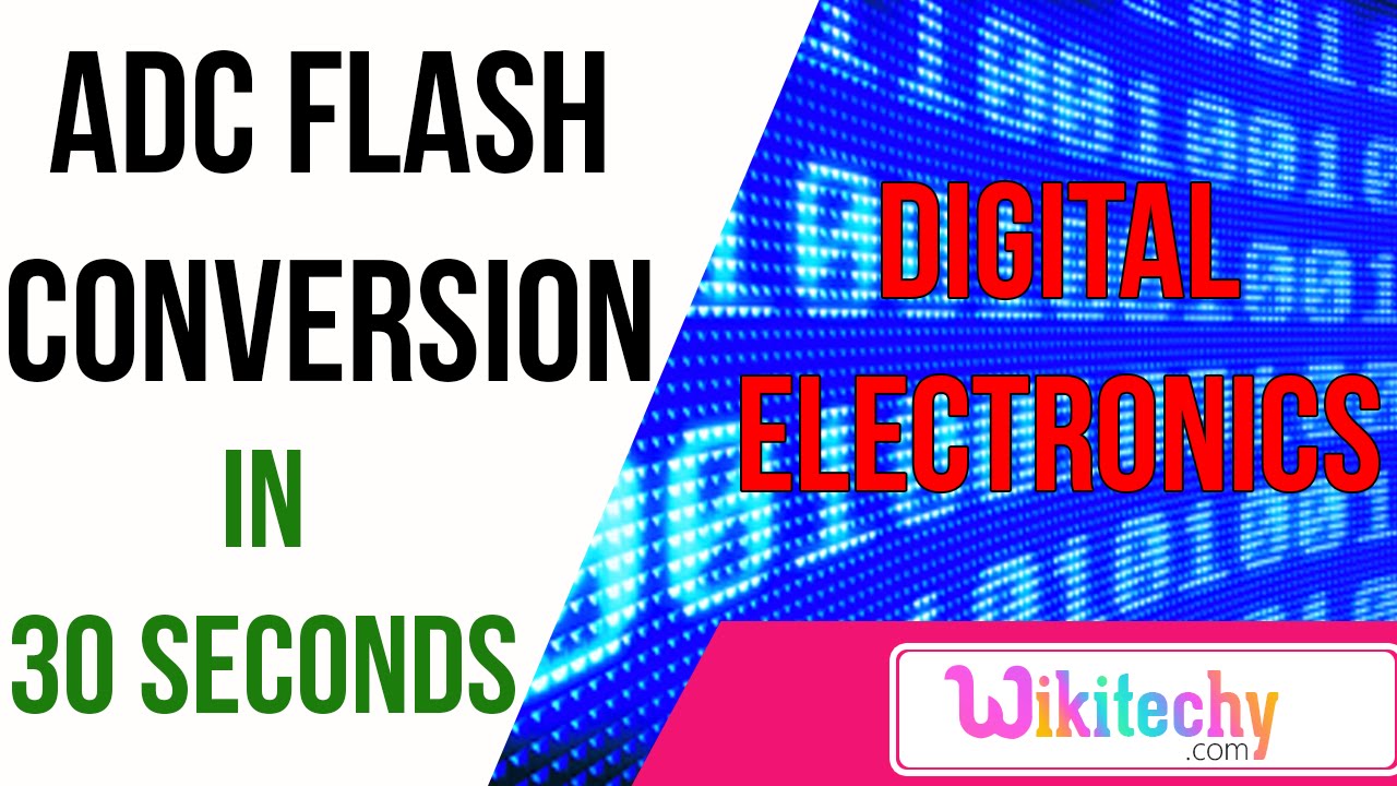 ADC Flash Conversion | ece interview questions | wikitechy.com - YouTube