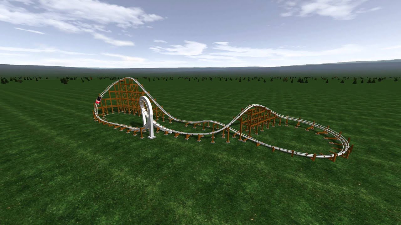 Backyard Coaster 1 (The ultra pack preview #1) - YouTube