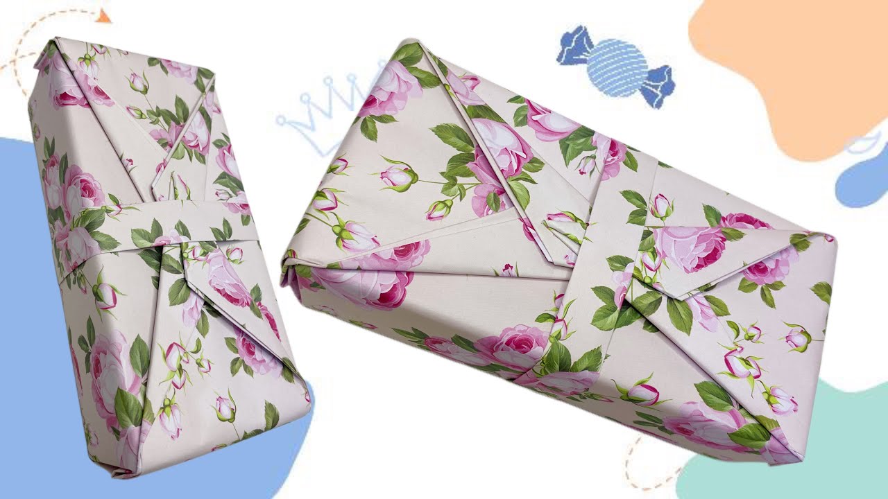 Gift Wrapping | Gift Wrapping Tutorial | DIY Gift Packing Idea - YouTube