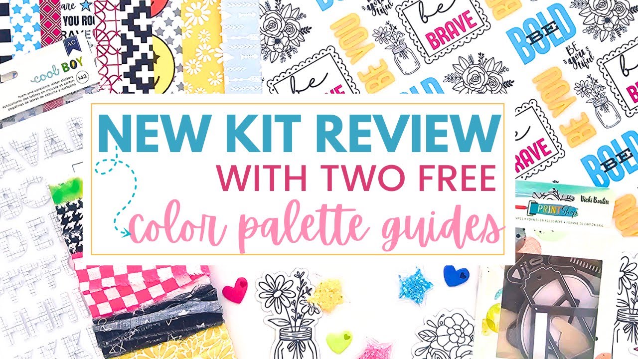 Unbox New Kit PLUS+ Free Color Palette Guide - YouTube