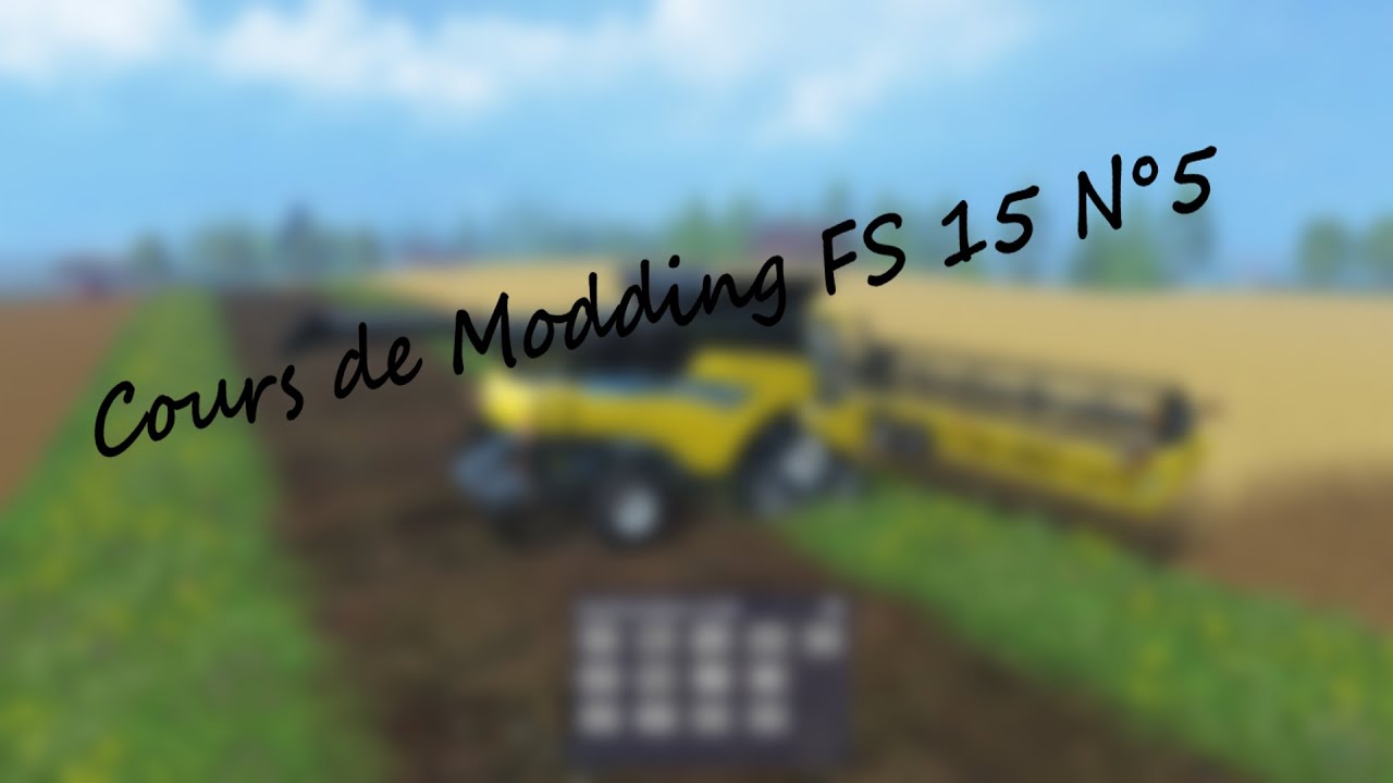 Cours de Modding FS 15 N°5 | Les Foliages et le TerrainDetail - YouTube
