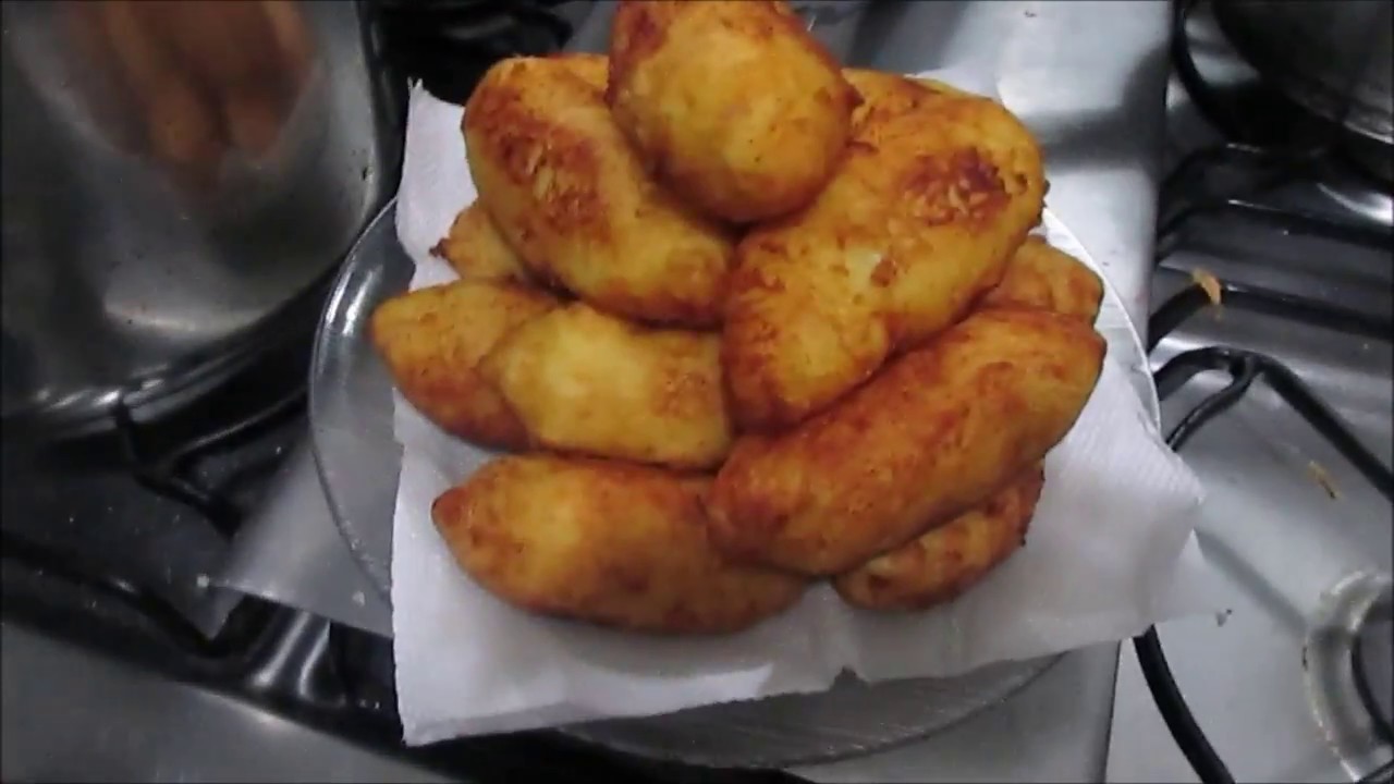 BOLINHO DE BATATA RECHEADO - YouTube