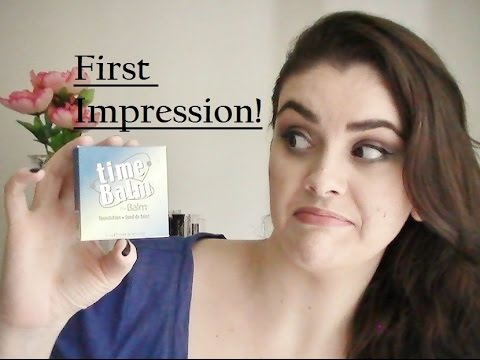 First Impression/Review Time Balm Foundation from The Balm!! - YouTube