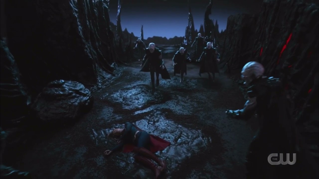 Supergirl knocked out in the Phantom Zone - YouTube
