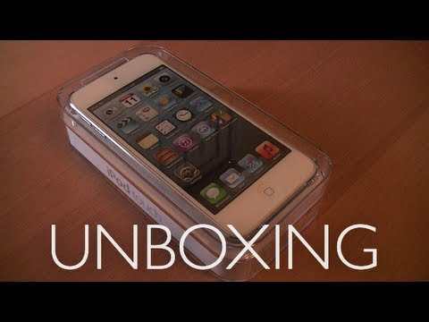 iPod Touch 5G (5th Generation) Unboxing & Setup - YouTube