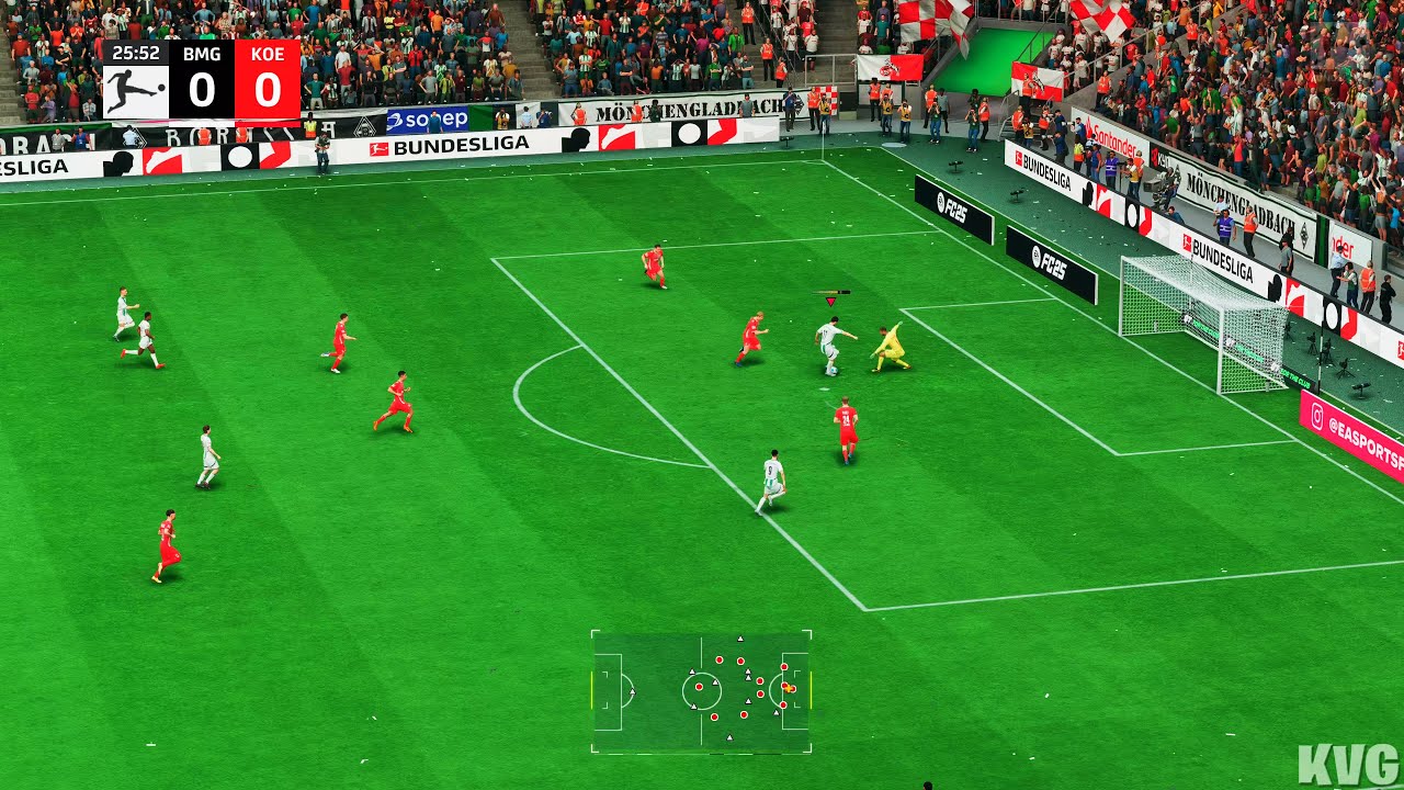 EA SPORTS FC 25 - Borussia Mönchengladbach vs 1. FC Köln - Gameplay ...