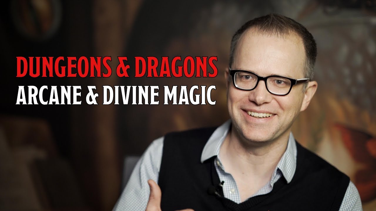 Arcane and Divine Magic In Dungeons and Dragons - YouTube