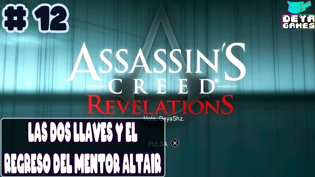 Las dos llaves y el regreso del mentor Altair | Cap. 12 | Assassin's ...