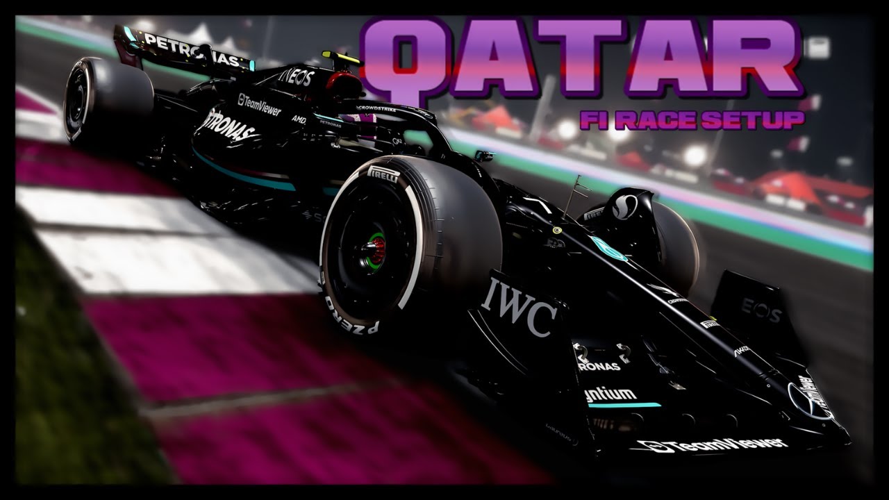 F1 23 Qatar Race Setup F1 2023 Formula 1 2023 - YouTube