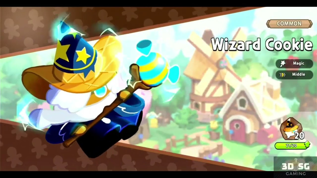 Cookie Run: Kingdom COMMON Wizard Cookie - YouTube